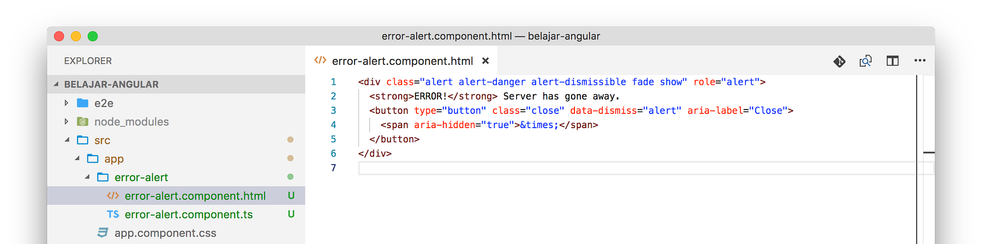 Membuat Component Baru Secara Manual | by R. Kukuh | Modern Web App | Medium