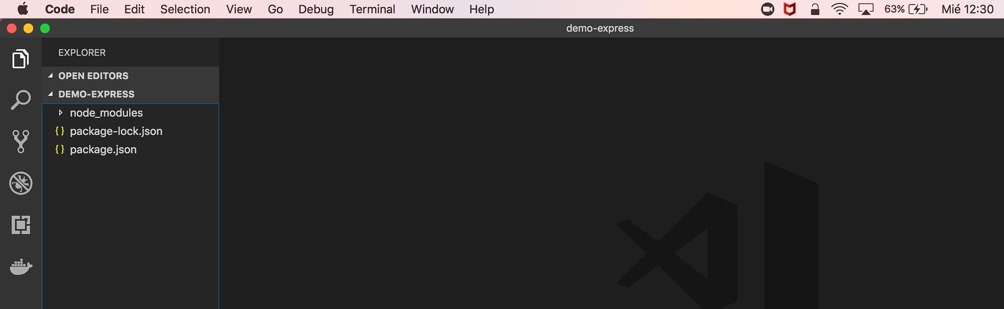 Introducción a express js. Antes de comenzar a utilizar express se ...