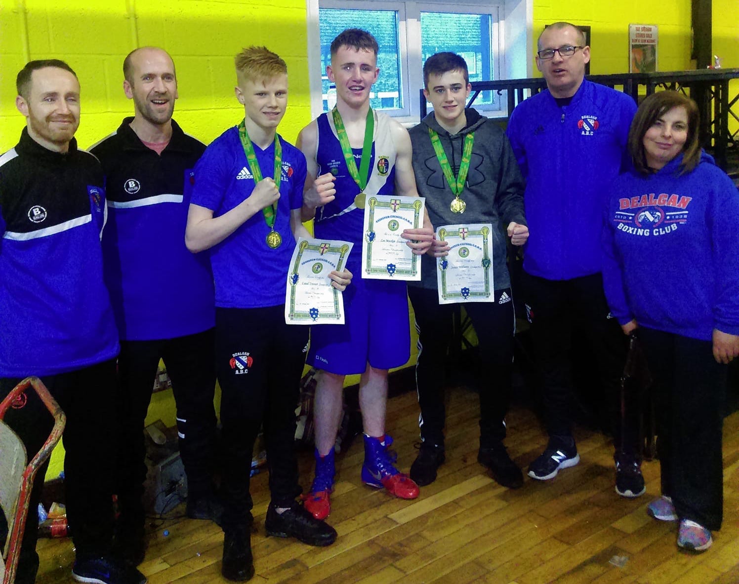 BOXING | Dealgan boxers do the triple crown at Leinster Championships ...