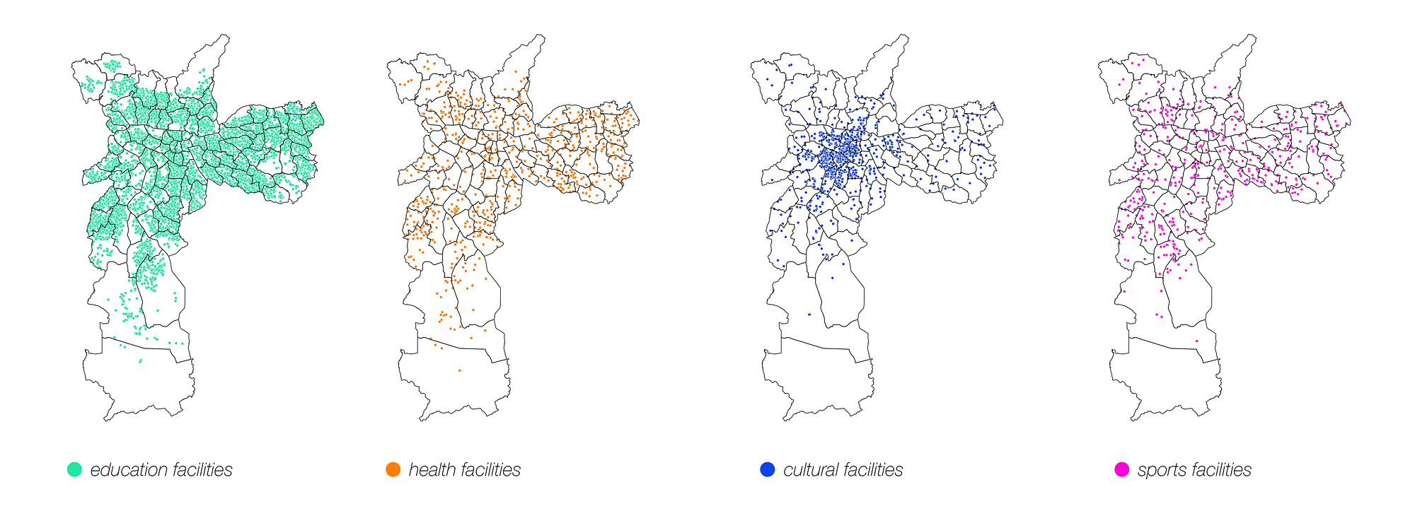 Exploring and visualizing the accessibility of social infrastructure in ...