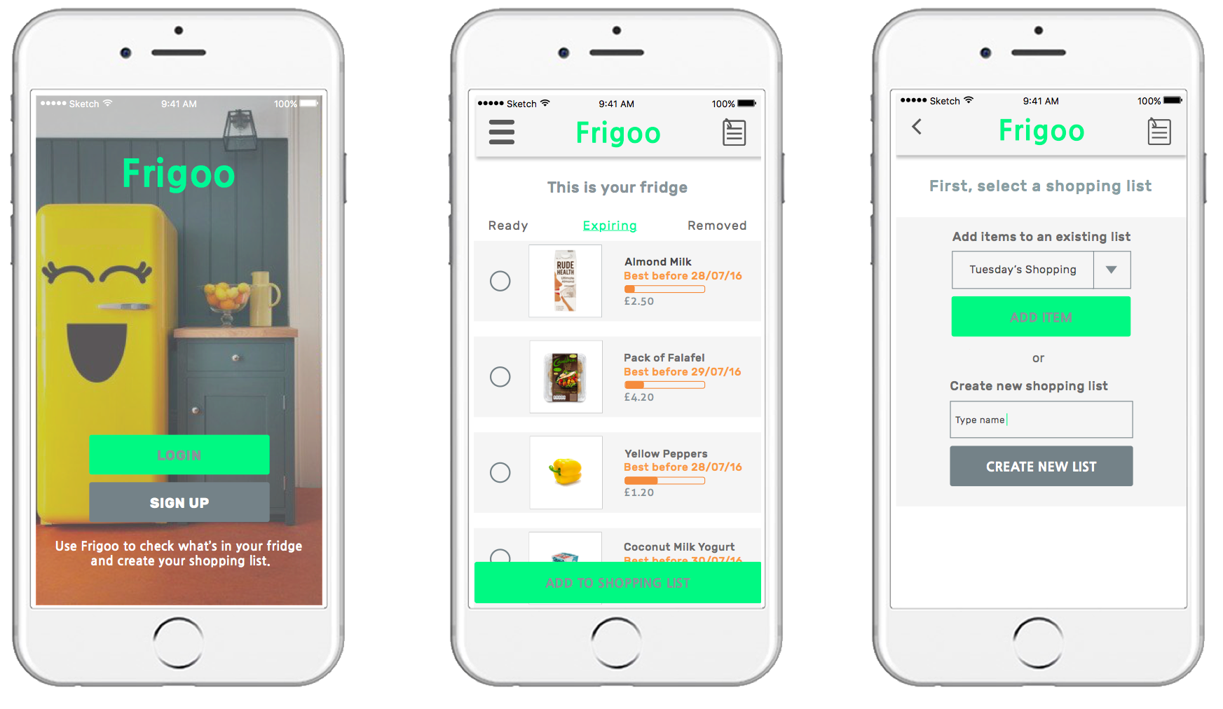 Imagining a smart Fridge experience! Meet FRIGOO | by Letizia Ghisletta ...