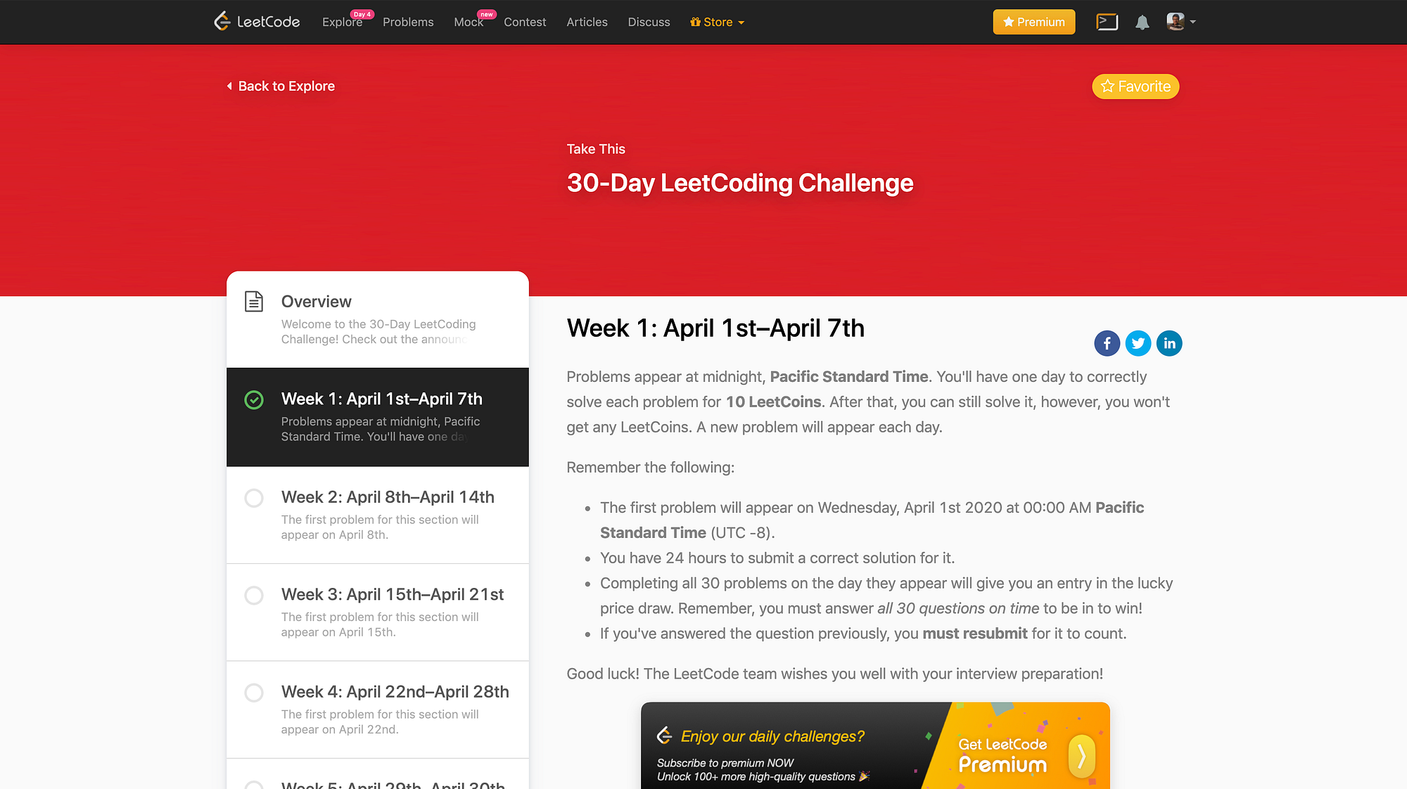 30 Day LeetCoding Challenge (Day 1) | by Indraneel Sarkar | Medium