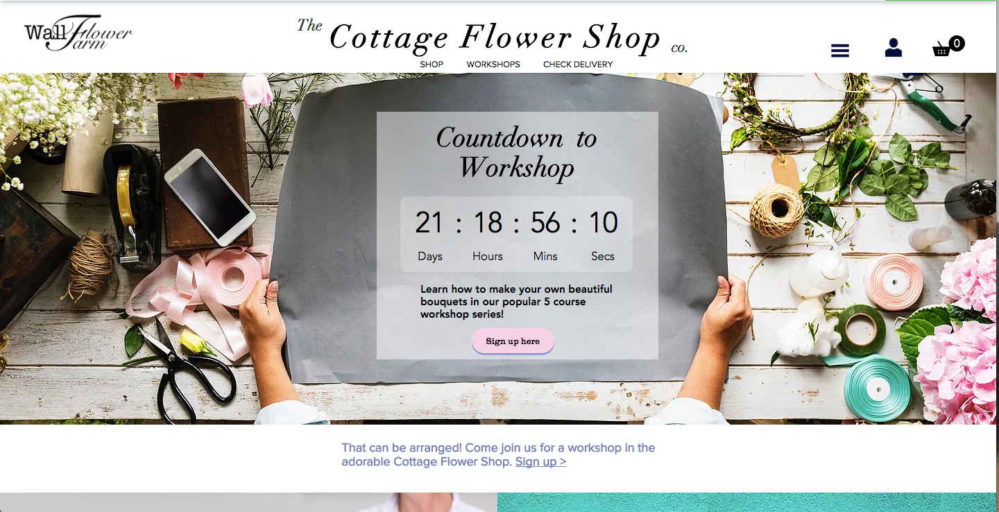 Flower Farm Design: Homepage. I did it!! I got my first real gig as a ...