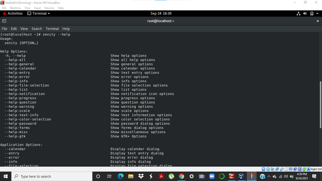 Zenity Basics In Linux Some Basic Uses Of Zenity Command In By Sayantan Samanta Medium