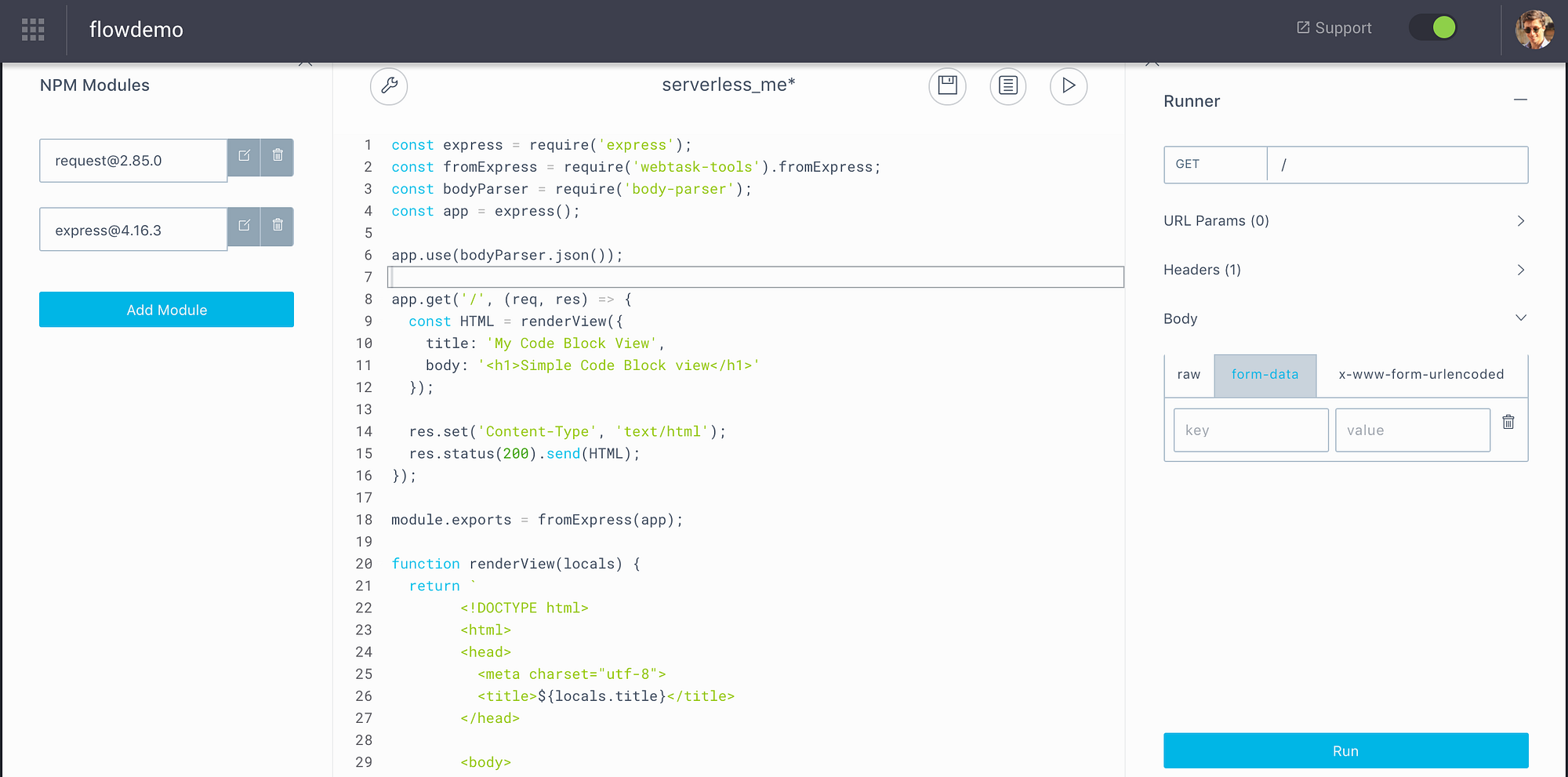 Introducing the new Code Blocks: Node 8, better authoring experience ...