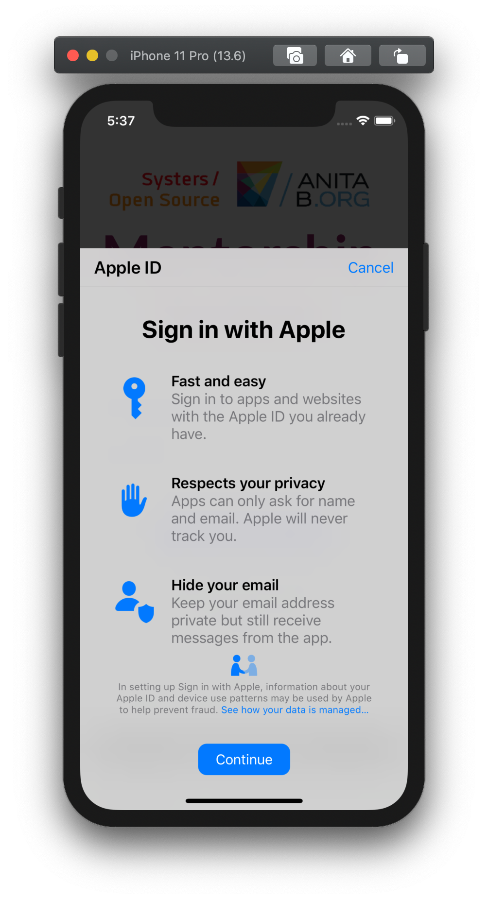 Implement Sign in with Apple in a SwiftUI App | by Yugantar Jain | The Startup | Aug, 2020 ...