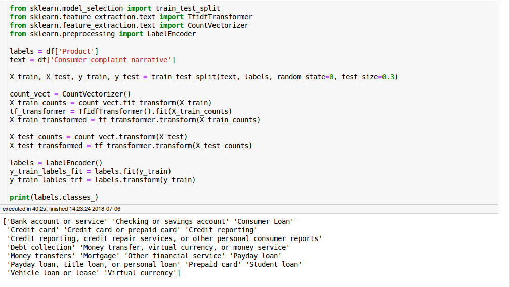 Multi-Class Text Classification with Probability Prediction for each Class using LinearSVC in ...