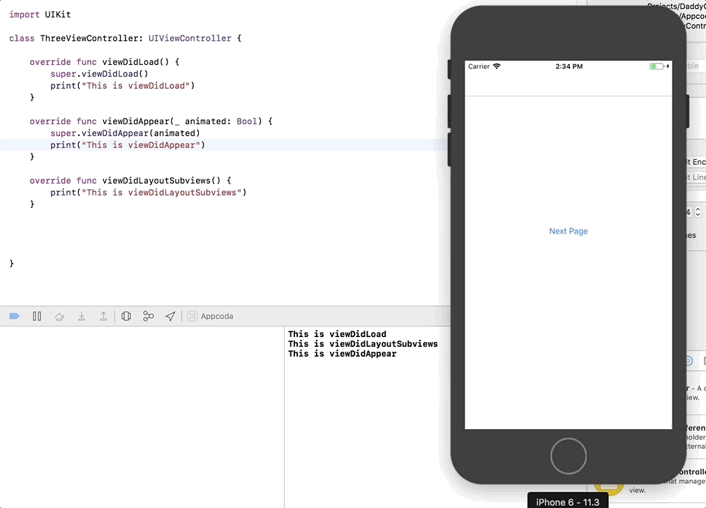 View Controller Lifecycle Explained When To Use Viewdidlayoutsubviews By Appcoda Appcoda