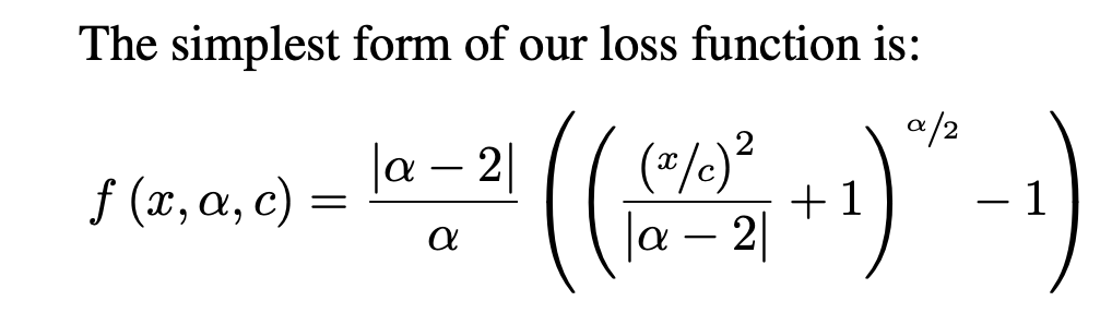A Review of thePaper: A General and Adaptive Robust Loss Function | by ...