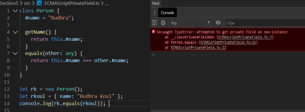 ECMAScript’s Private Fields In TypeScript 3.8 - Techpert - Medium