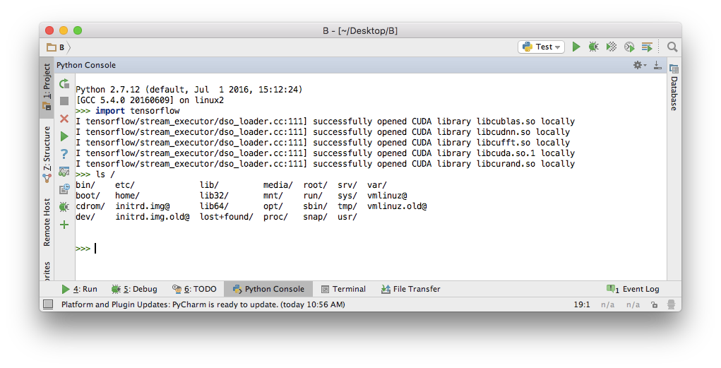 Work remotely with PyCharm, TensorFlow and SSH | by Erik Hallström | Medium