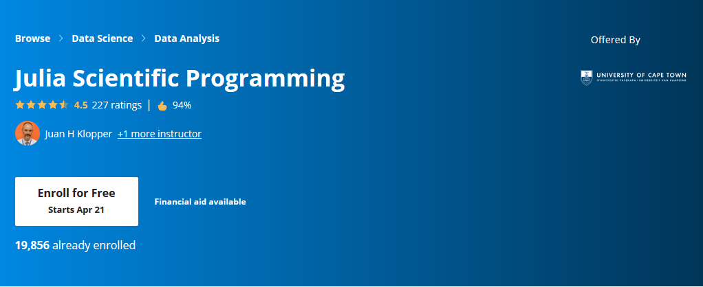 5 Best Julia Programming Books and Online Courses for Beginners to ...