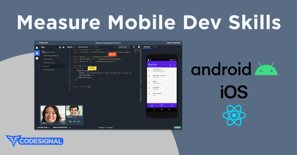 CodeSignal Lets You Build Mobile Apps in the Browser During a Remote ...