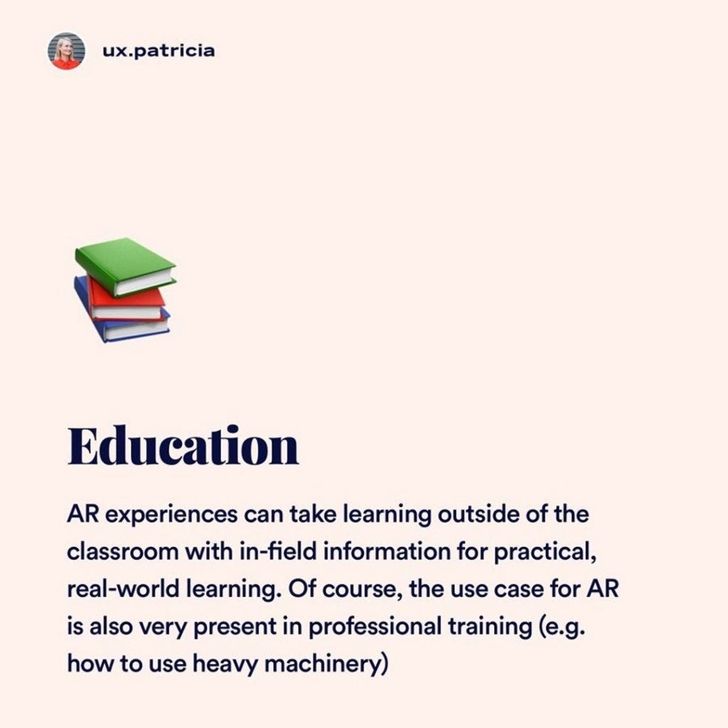 Areas for Augmented Reality. Areas for Augmented Reality | by Ruslan Galba | @hellotegra | Medium