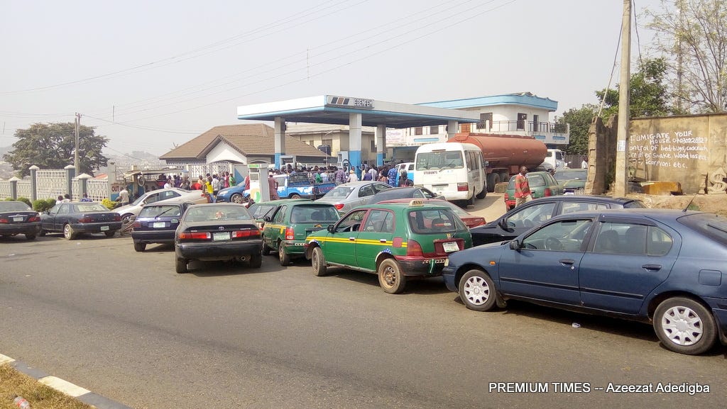 Millions stranded across Nigeria as fuel scarcity worsens; See Nigerians’ reaction to presidency ...