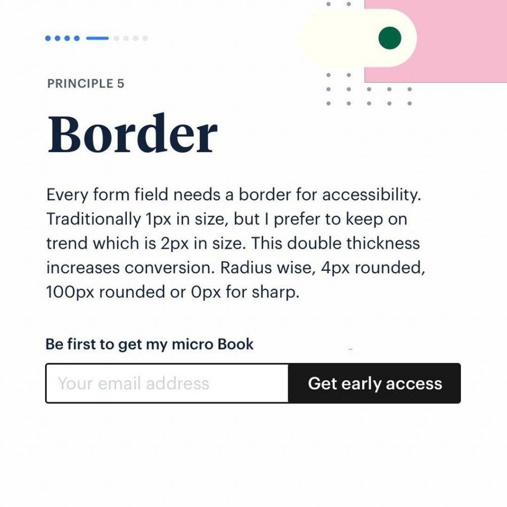 8 principles to form design ⁣. 📦 8 principles to form design ⁣ ⠀… | by ...