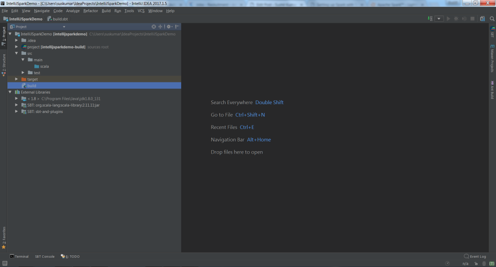 Setting Up Spark With Scala Development Environment Using Intellij Idea 