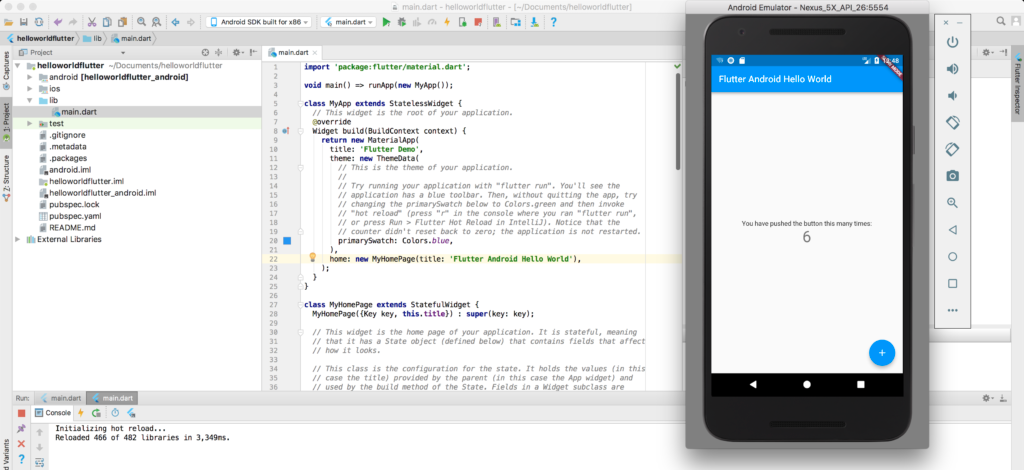 Flutter Tutorials — Getting Started — Build Beautiful Native apps on ...