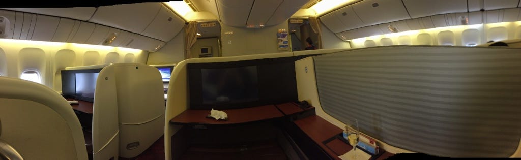 Photo Gallery. Japan Airlines First Class (JFK-NRT)… | by Carl Cheng ...