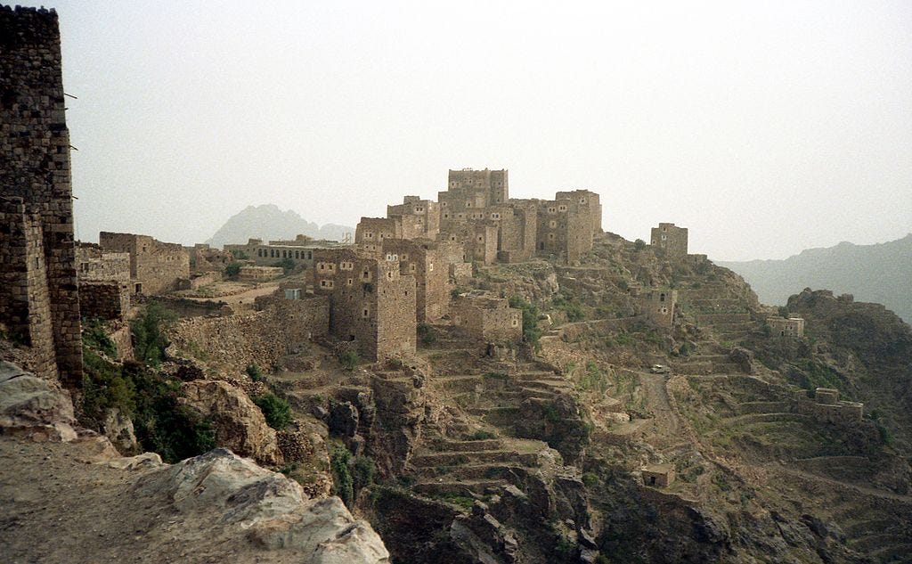 Shaharah — the remote fortified mountain village | by Denzil Griffiths ...