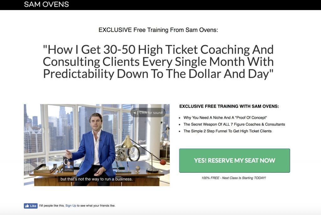 Sam Ovens Webinar — Get $500 Discount When You Enroll | by cm | Sam ...