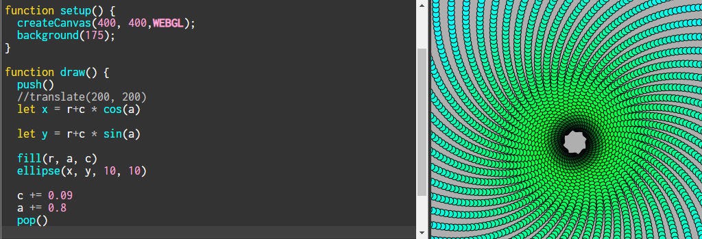 Creating 2D texture on a 3D shape in p5.js. | by Nazia Fakhruddin | Medium