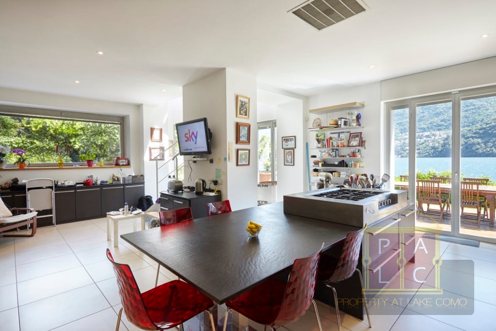Lake Como view from a Luxury Villa, available for sale at Laglio | by ...