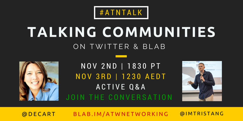 BLAB | Twitter It’s all about Community! | by All Things Networking ...
