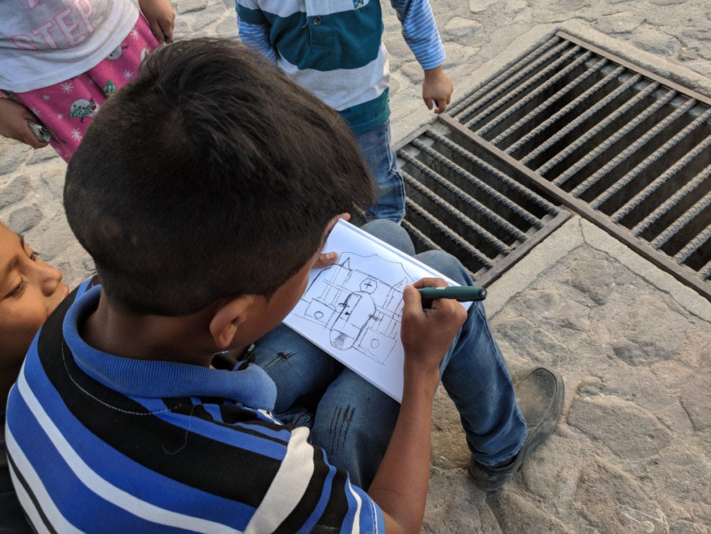 Drawing Like a Child. Growing up, no-one remembers the first… | by Paul ...