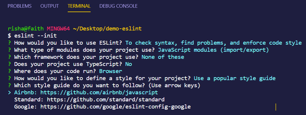 ESLint: Everything You need to know about setting up a style-guide with ESLint. | by Rishabh ...