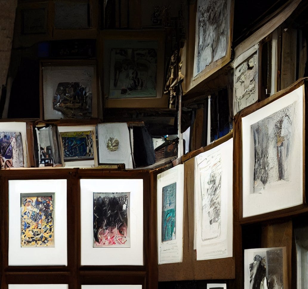 Art in Art in Art (DALL-E, MidJourney, Stable Diffusion) | by Merzmensch | Merzazine | Sep, 2022 ...