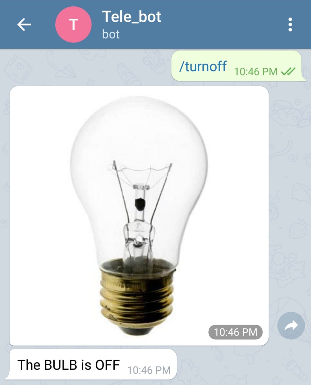 IoT Project: Python_telegram bot. This Bot’s function is to control an ...