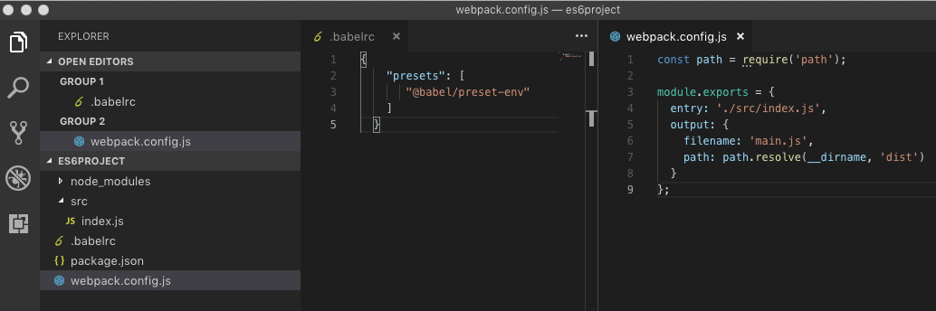 Configurar Babel + Webpack, loaders, plugins y Linter Javascript. | by Sebastian Yabiku .S | Medium