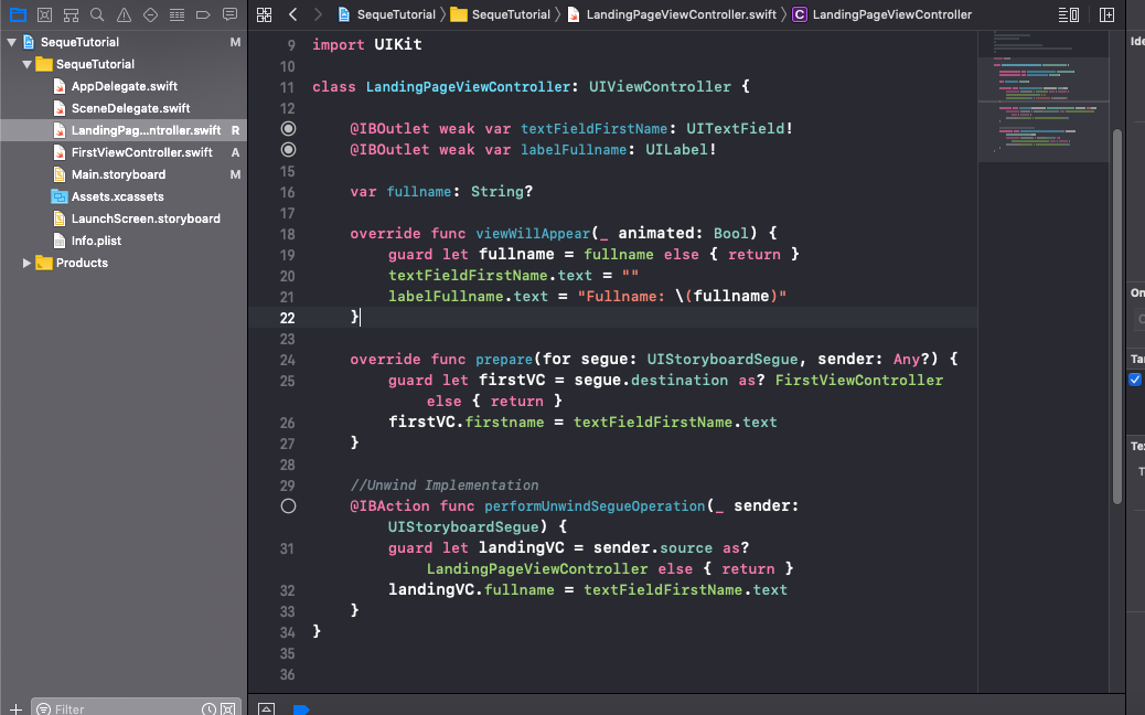 How to Pass Data using Segue and Unwind in Swift | by Shankar Madeshvaran | Developer in Making ...