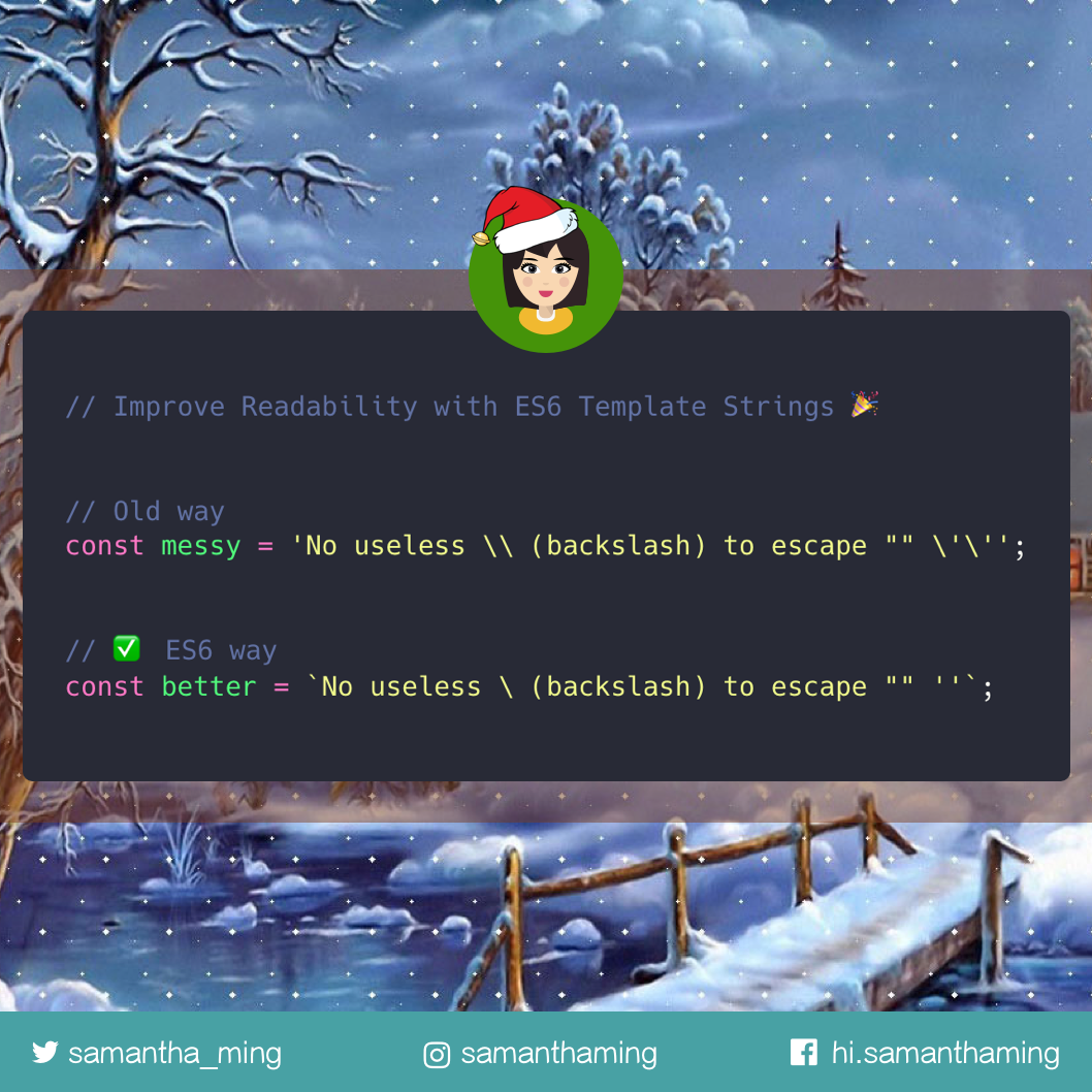 #CodeTidbits30. For the entire month of December, I… | by Samantha Ming ...