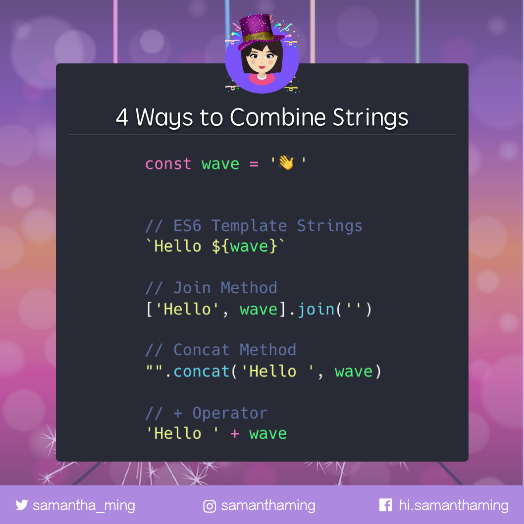 Codetidbits30 For The Entire Month Of December I… By Samantha Ming Dailyjs Medium