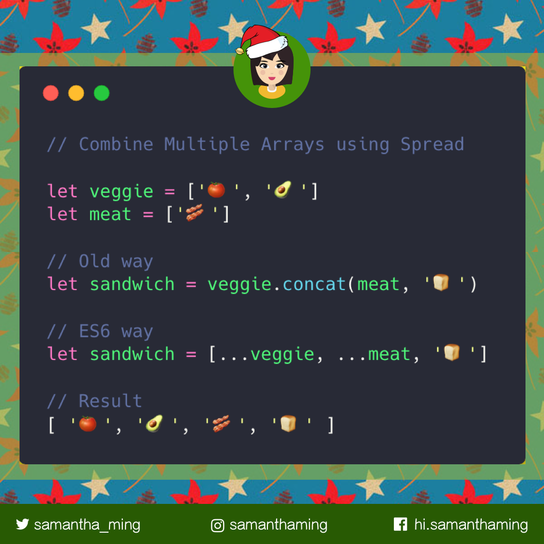 #CodeTidbits30. For the entire month of December, I… | by Samantha Ming ...