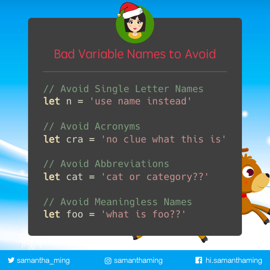 #CodeTidbits30. For the entire month of December, I… | by Samantha Ming ...