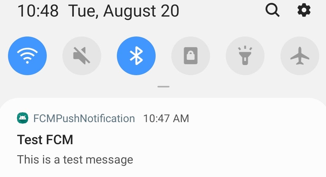 Using Fcm To Create Android Push Notification Kotlin 4348