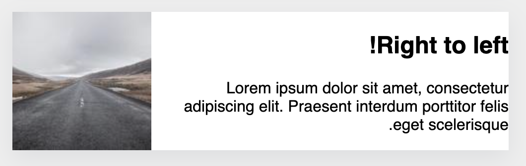 Right to left (RTL) styling for web apps | Medium