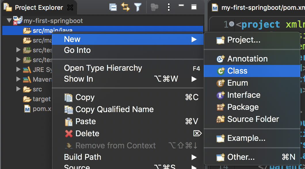 สร้าง RESTful API ด้วย Spring Boot 2 : ตอนที่ 1 สร้างโปรเจคใหม่ด้วย ...