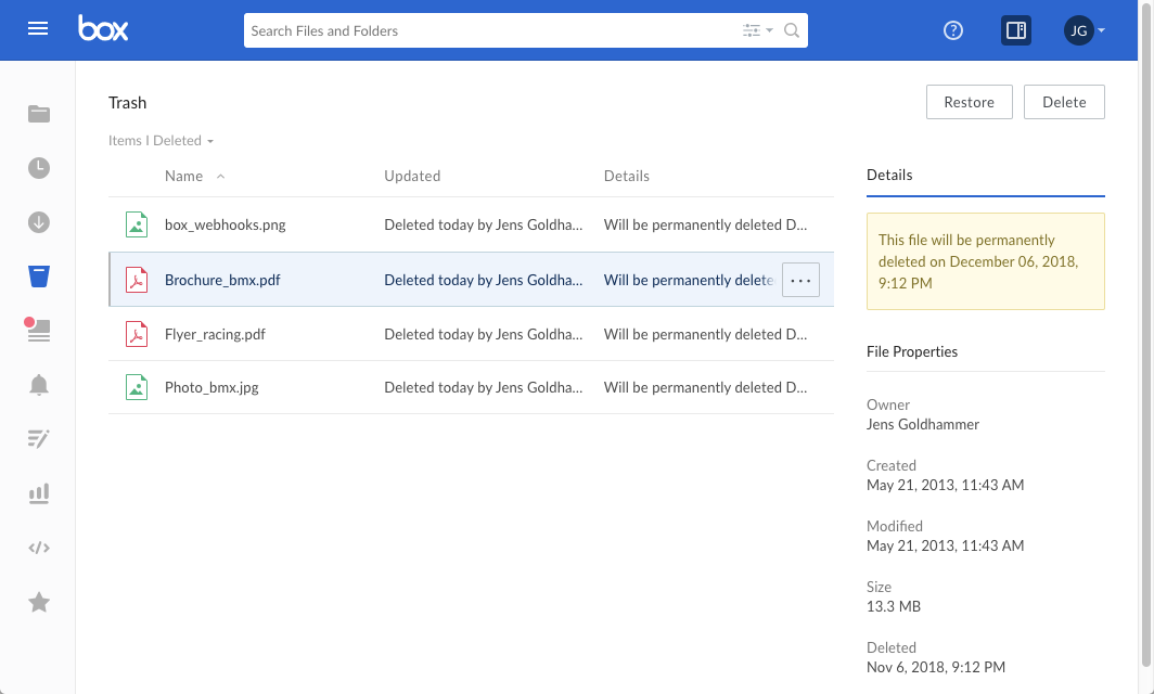 Box Webhook Deep Dive on the example of a trashed file event | by Jens ...