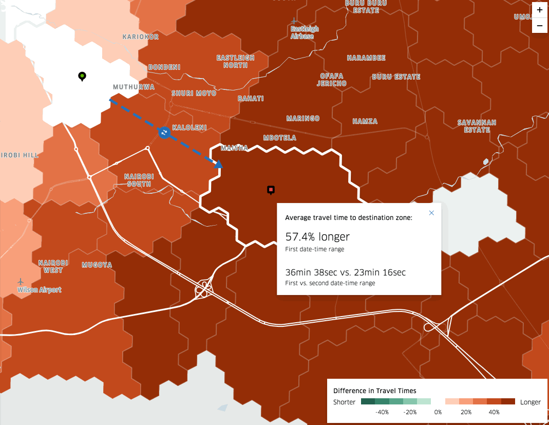 How March Floods Affected Nairobi Travel Times | by Uber Movement Team ...