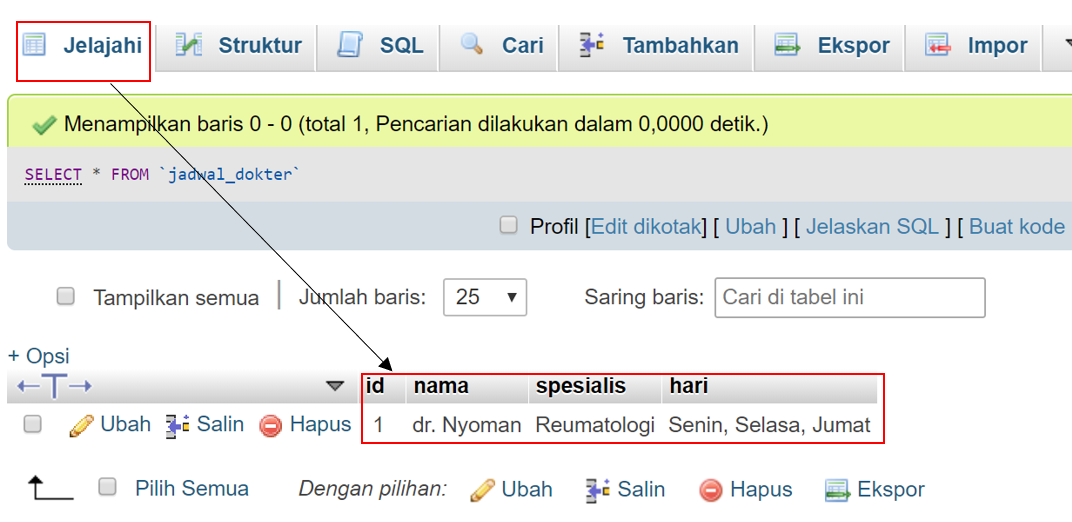 Membuat Koneksi Database dengan PHP-MySQL | by Ainun Salsabila | Medium
