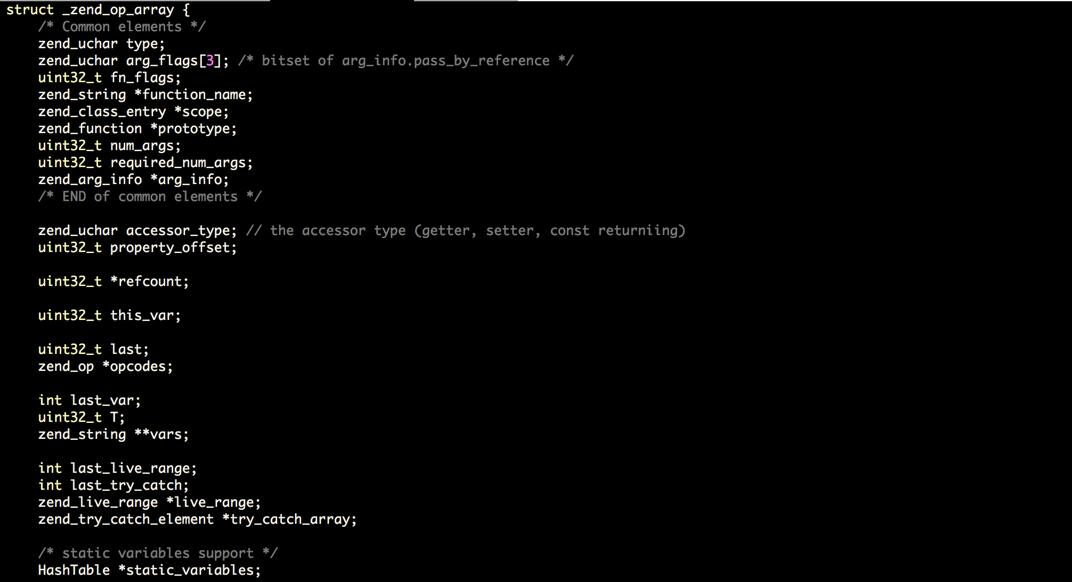 PHP7 核心 — opcode 結構詳解. PHP7 與 PHP5 之最大的不同，在於核心結構的 zval 大改版，連帶的… | by c9s | PHP Hacks | Medium