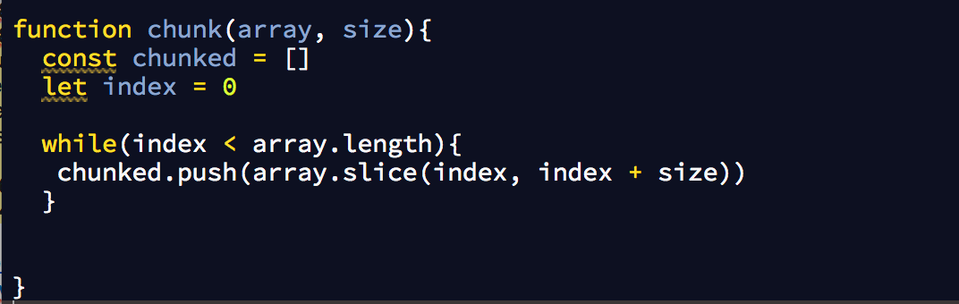 How to solve array chunking. For this week’s post, I plan to outline ... How to solve array chunking. For this week’s post, I plan to outline ...