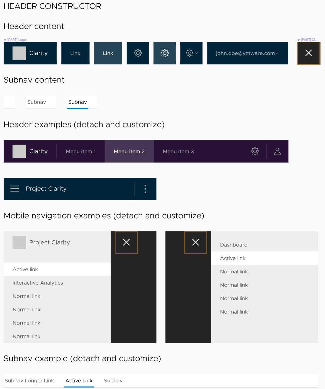 Clarity design system UI kit for Figma | by Sergey Durnov | Medium