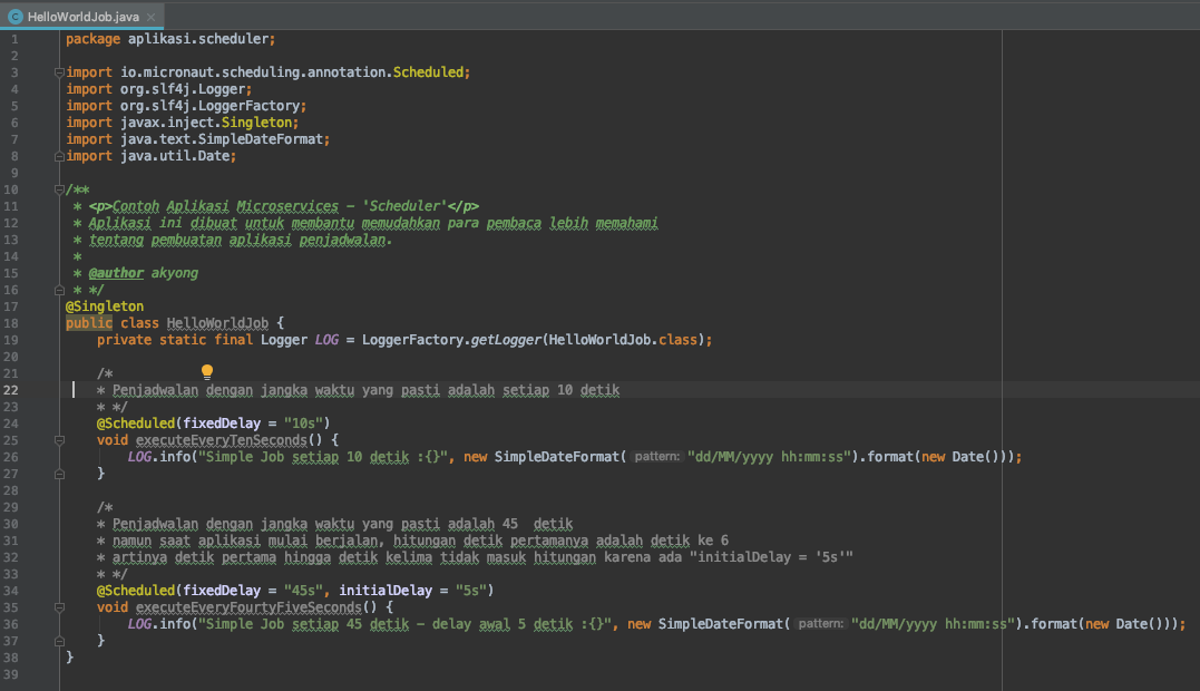 Scheduling with Micronaut - Java and other Java Framework - Medium