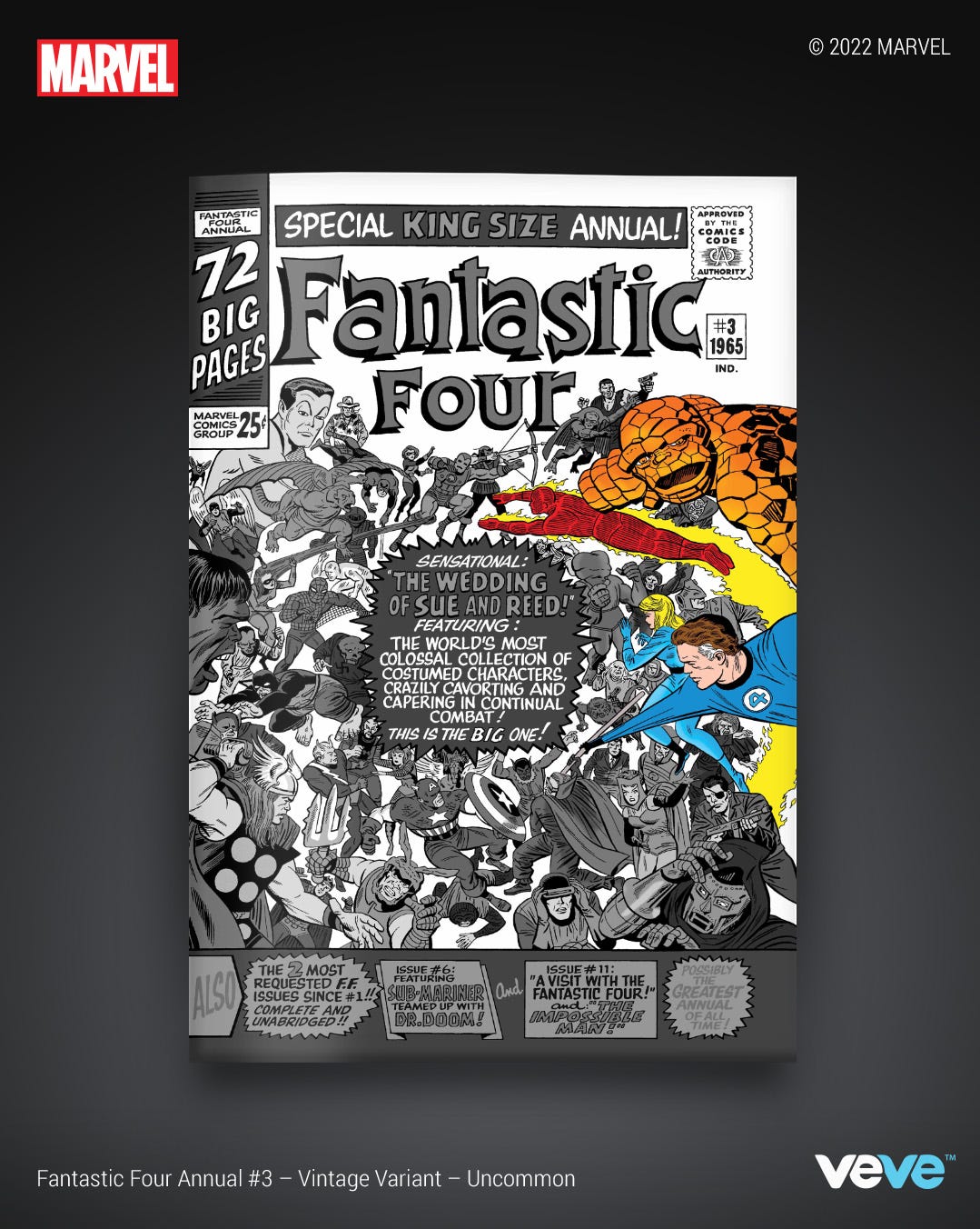 Marvel Digital Comics — Fantastic Four Annual #3 | by VeVe Digital Collectibles | VeVe | Medium