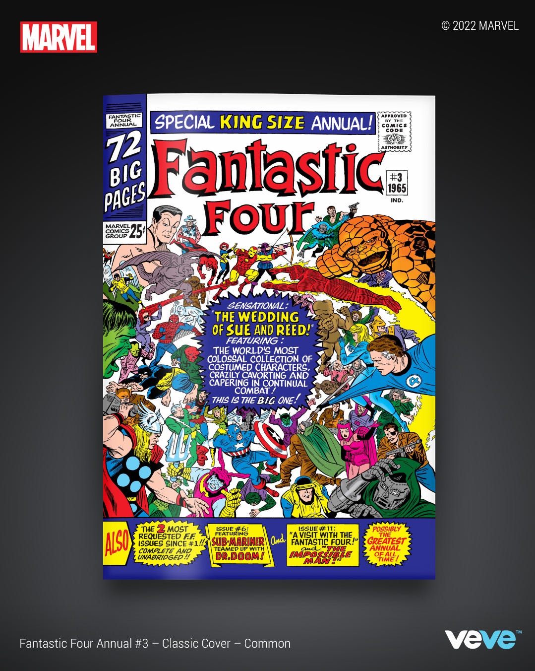 Marvel Digital Comics — Fantastic Four Annual #3 | by VeVe Digital Collectibles | VeVe | Medium